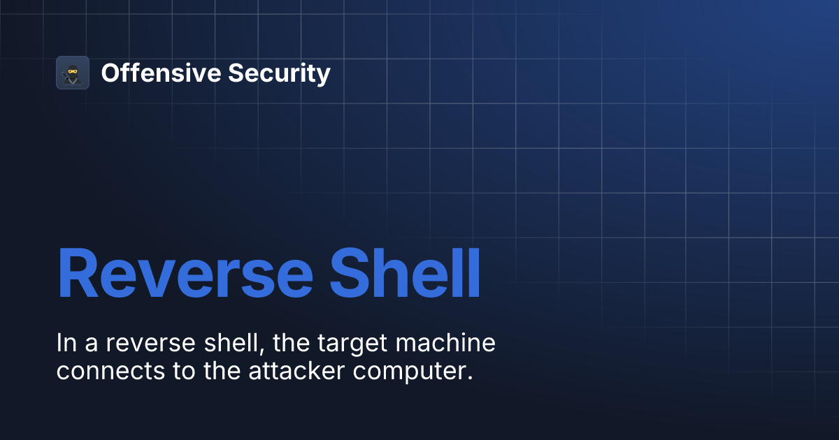 Reverse Shell | Offensive Security